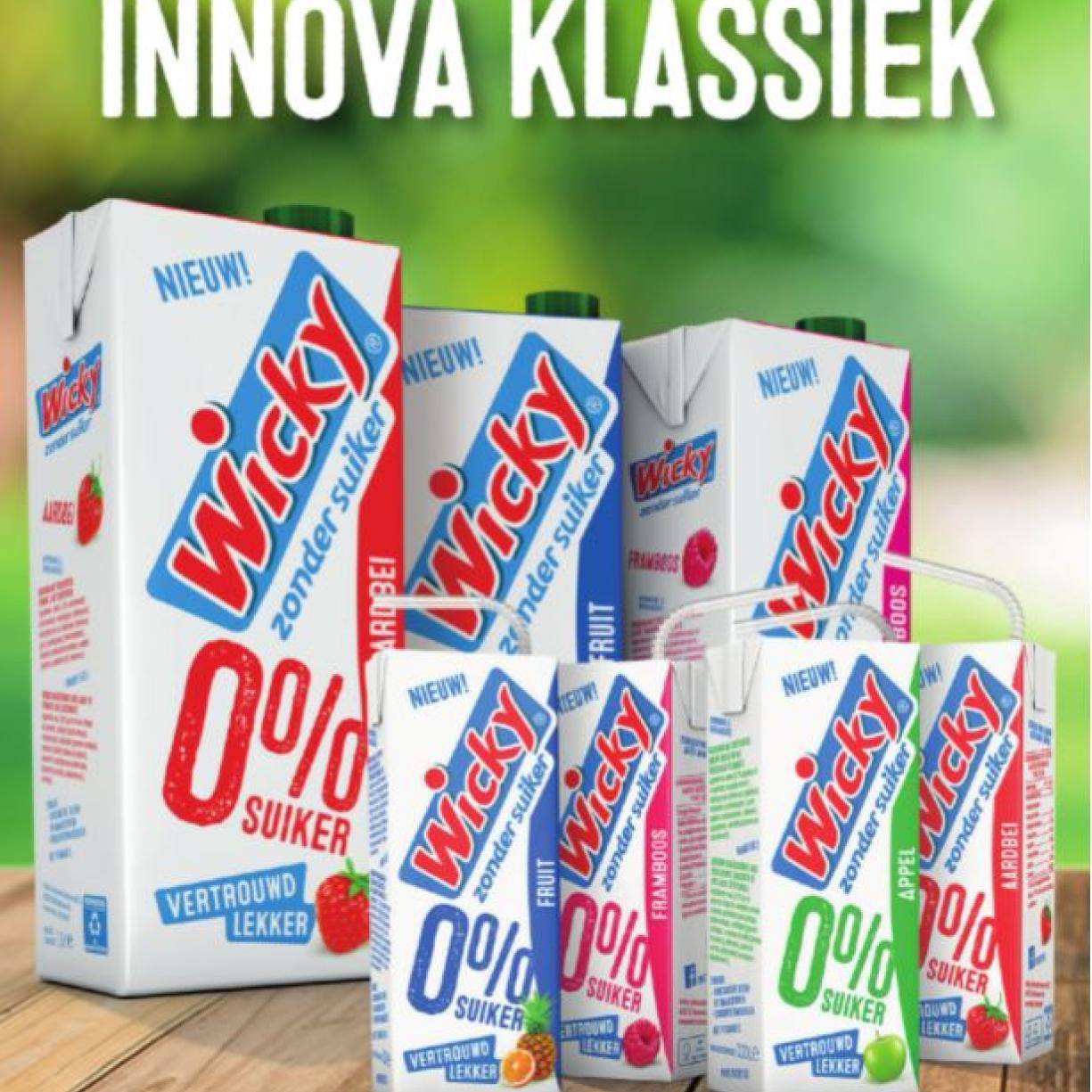 Wicky zonder Suiker winnaar Innova Klassiek | Refresco